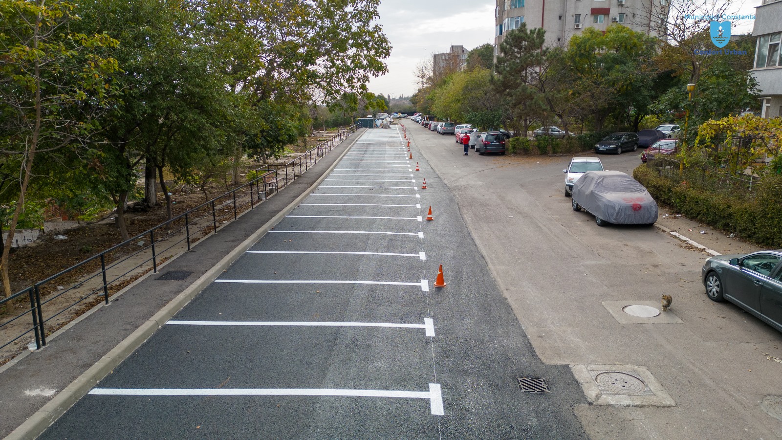 70 de noi locuri de parcare au fost amenajate în cartierul Poarta 6 ...