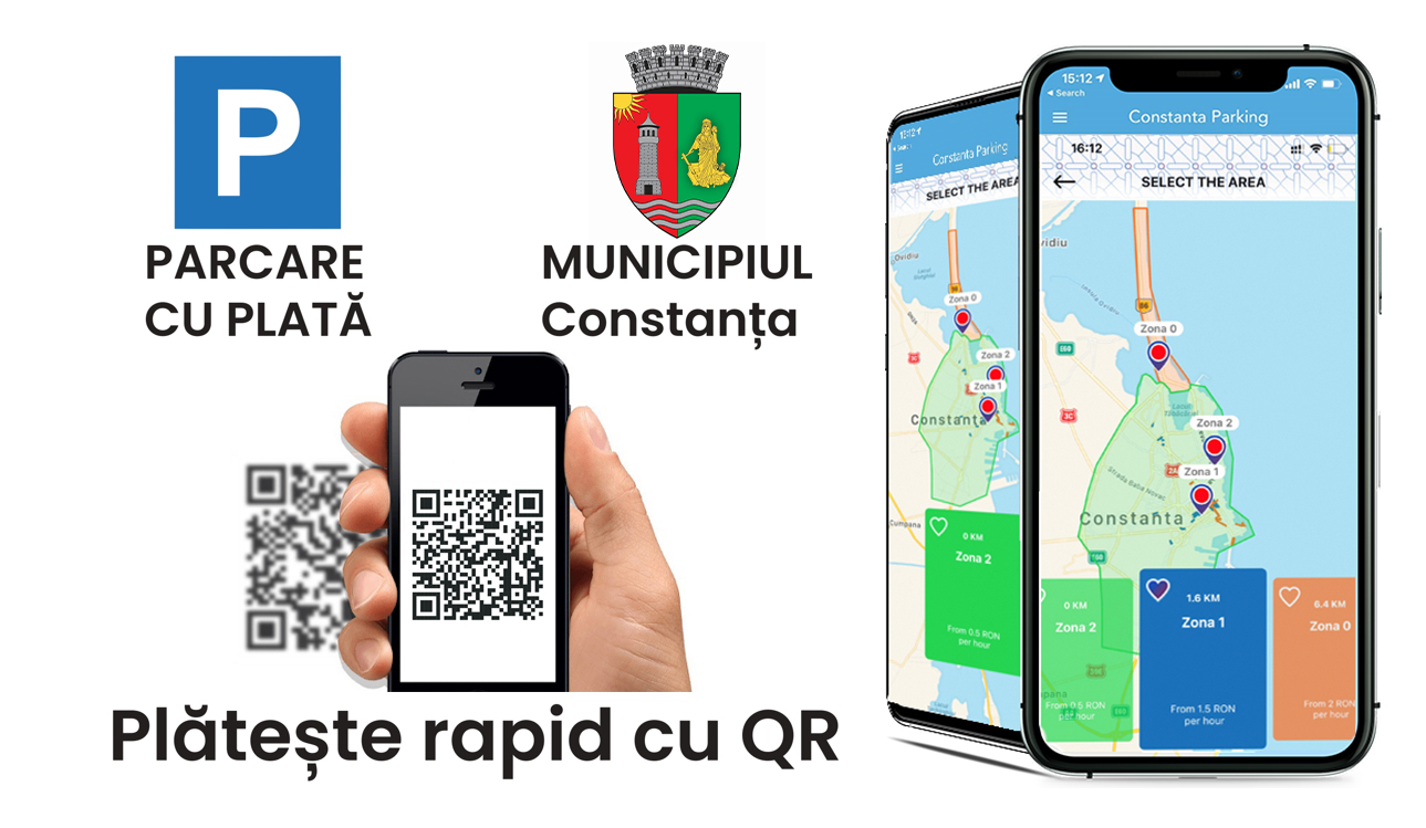Codul QR, o metodă simplă și eficientă pentru plata parcării în ...